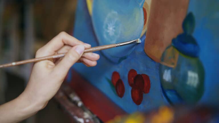 How to Add Depth and Dimension in Acrylic Painting | Yarnell School